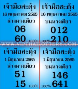 Thai Lottery Vip Tips Single Digit Master Touch Formulas 16-6-2022