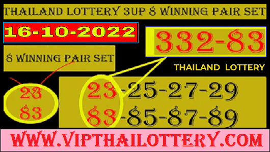 Thai Lottery Tips - THAILAND LOTTERY RESULT 16th NOVEMBER 2022 THAI ...